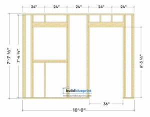 10x10 Lean To Shed Plans - Build Blueprint